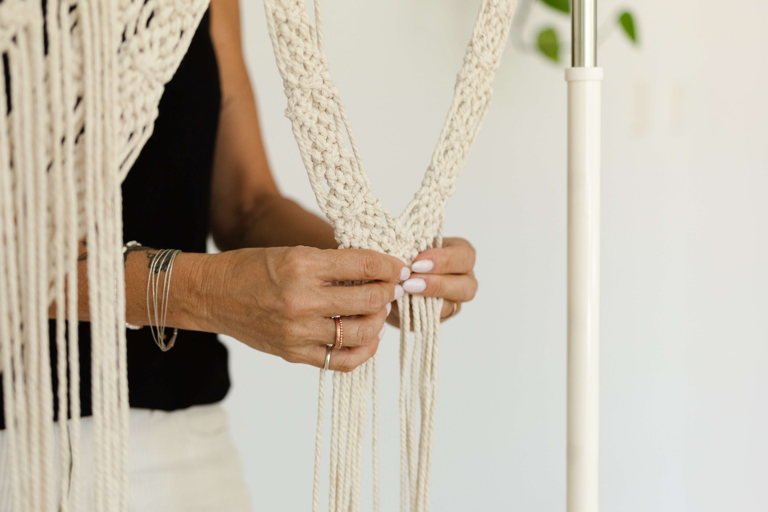 Lorna and Lila Macrame